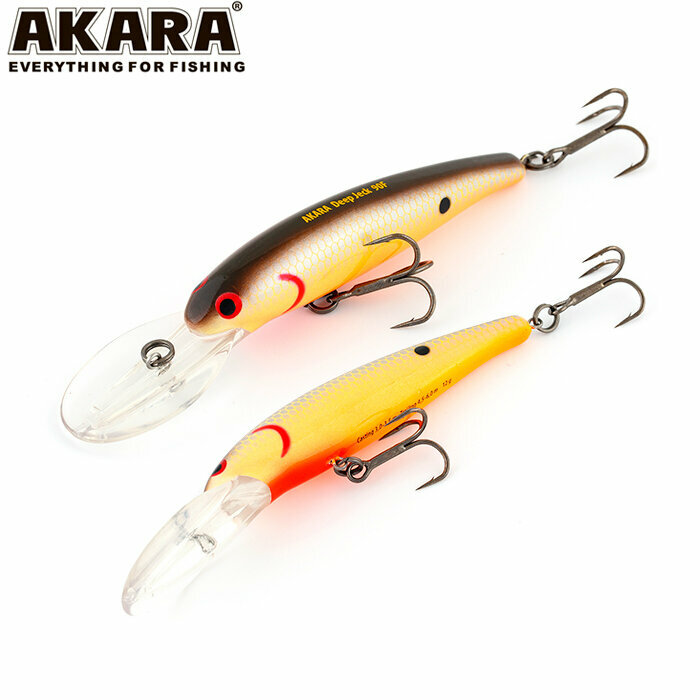 Воблер Akara Deep Jeck 90F 12 гр. (3/7 oz 3,5 in) A19