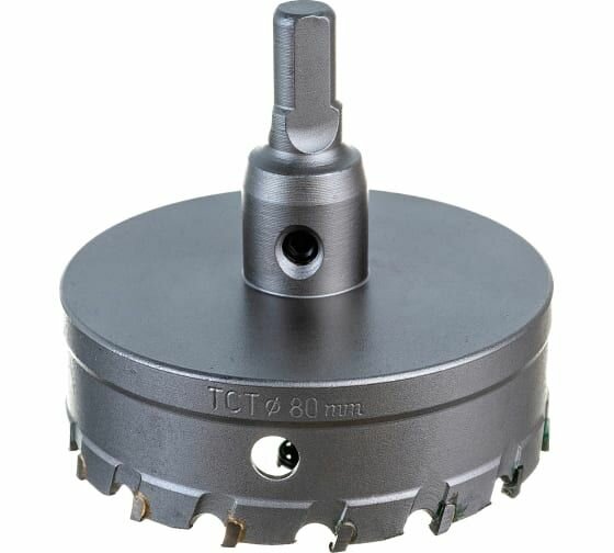 Коронка по металлу кольцевая в сборе 80 мм Novocraft HSM657087080