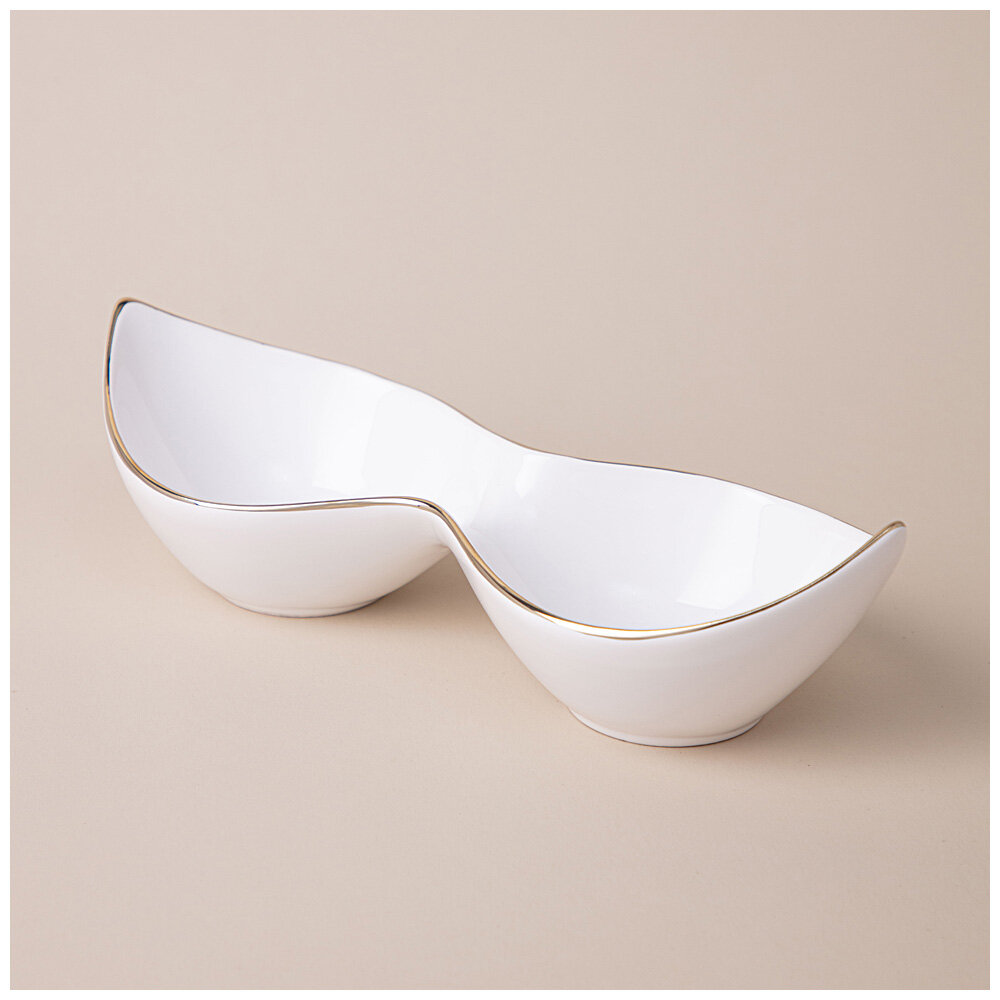 Менажница 763-152 2 секции 28х10,5х7,5 см