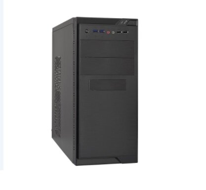 Корпус ExeGate MA-372UX, Mini-Tower, сталь, ATX, Micro-ATX, БП 450Вт