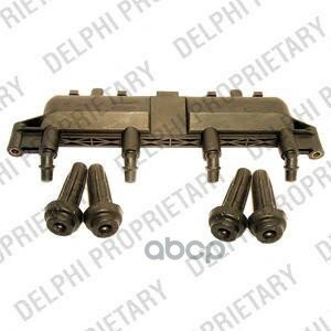 Катушка зажигания Citroen C3/Berlingo/Peugeot 206/207/1007/Partner Delphi арт. CE2001112B1