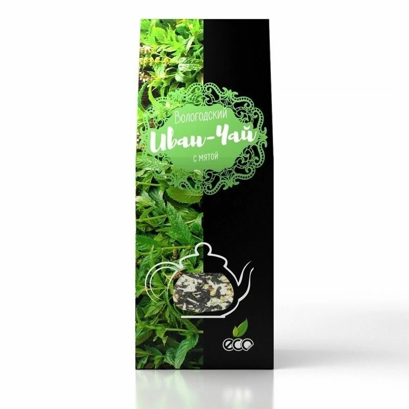 Иван-чай вологодский с мятой в сувенирной упаковке
