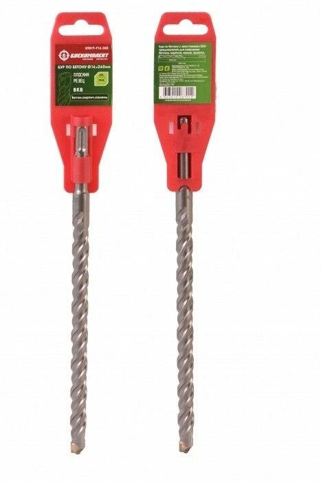 Бур SDS+, 16х600, плоский резец боекомплект B9019-F16-600