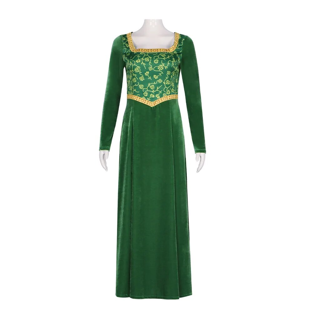 Костюм принцессы Фионы, косплей, размер L, цвет costume