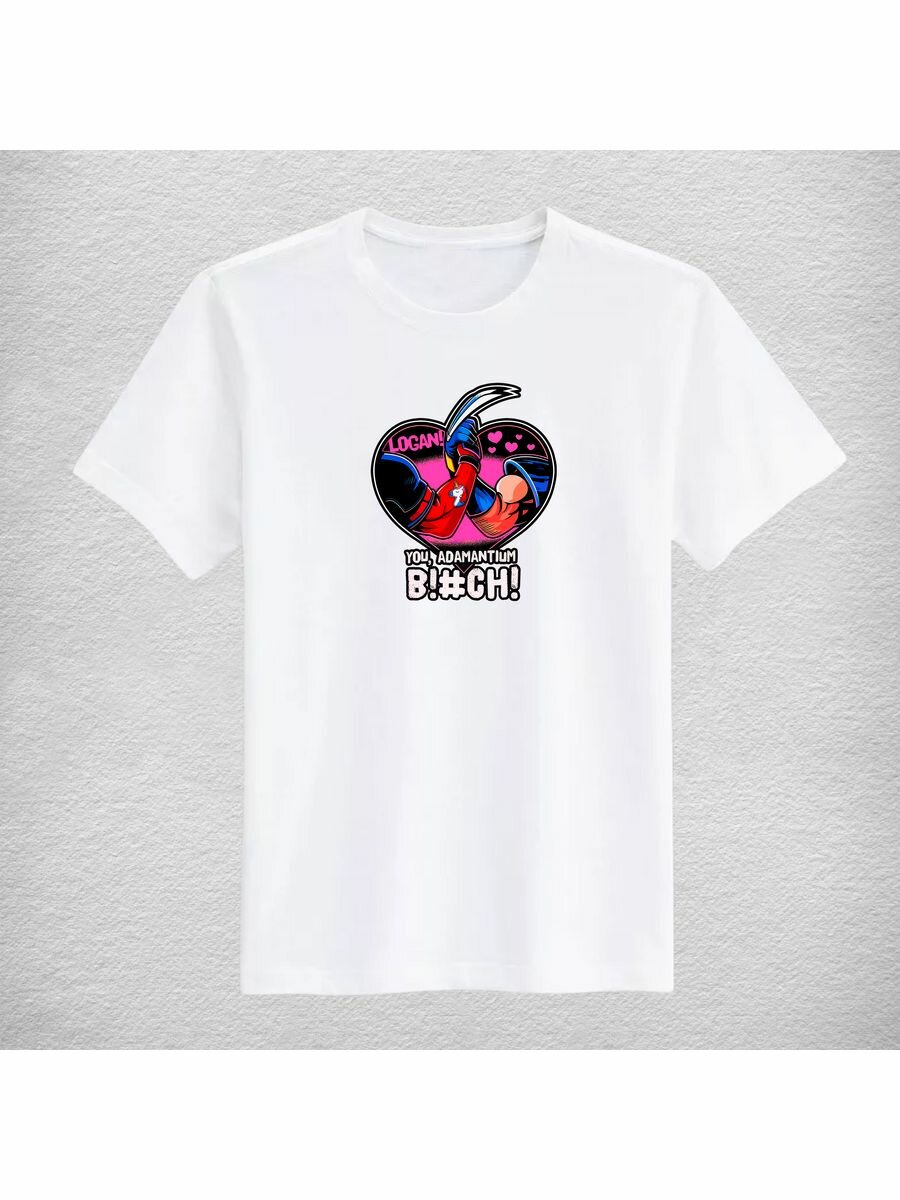 Футболка росомаха дедпул марвел