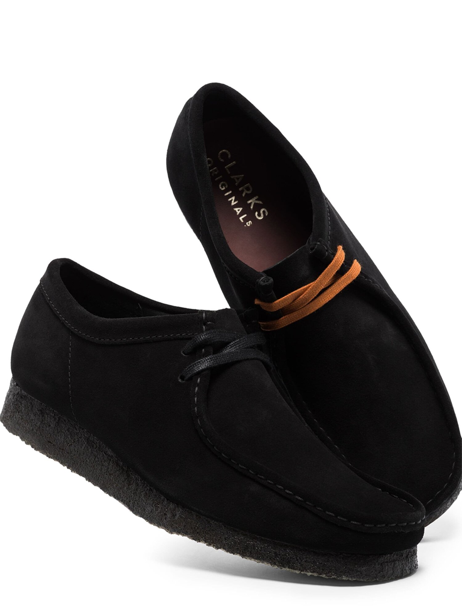 Ботинки Clarks ORIGINALs Wallabee, размер 9.5, black/black — фото 1