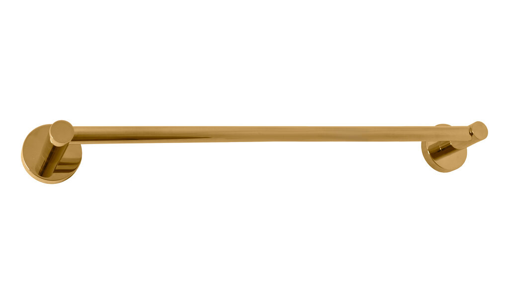 Полотенцедержатель настенный, цвет золотистый крацованный, RAVSLEZAK, COA0701/60ZK