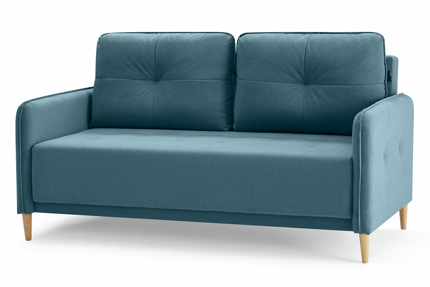 Диван-кровать SCANDICA Маркус мини, трёхсекционная еврокнижка, 160х93х98 см, цвет синий