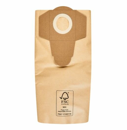 Мешки бумажные для пылесоса Dexter NJTV0083ZB01 30 л, 4 шт.