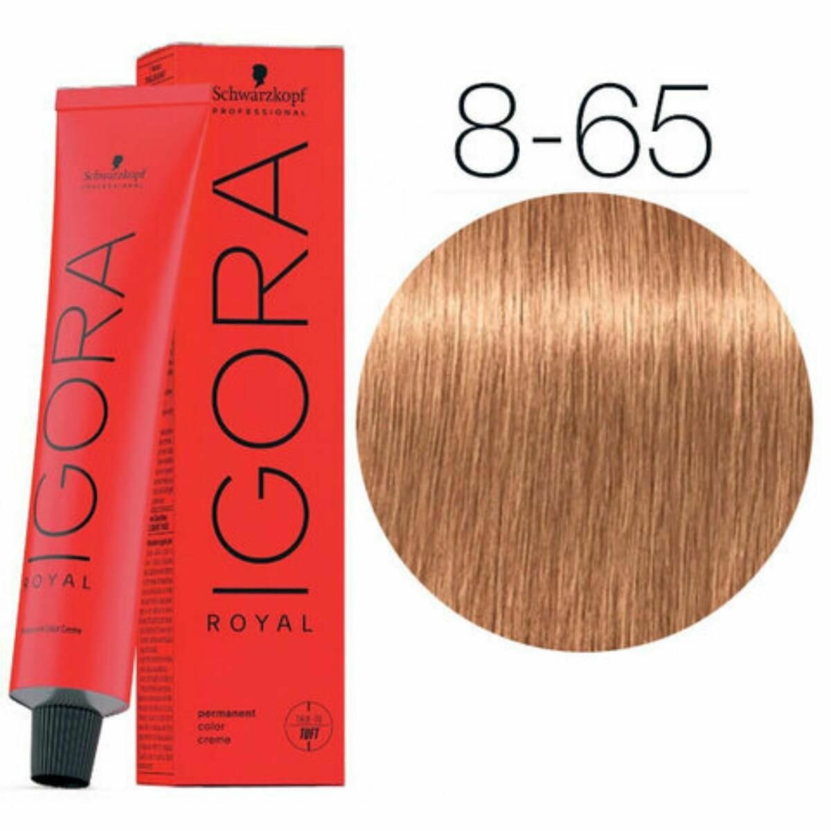 Schwarzkopf IGORA ROYAL 8-65 Светлый русый шоколадный золотистый Краска для волос 60 мл