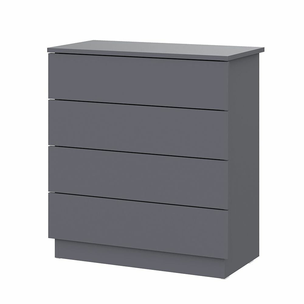 Комод Денвер КМ 4 Про графит (с ящиками)
