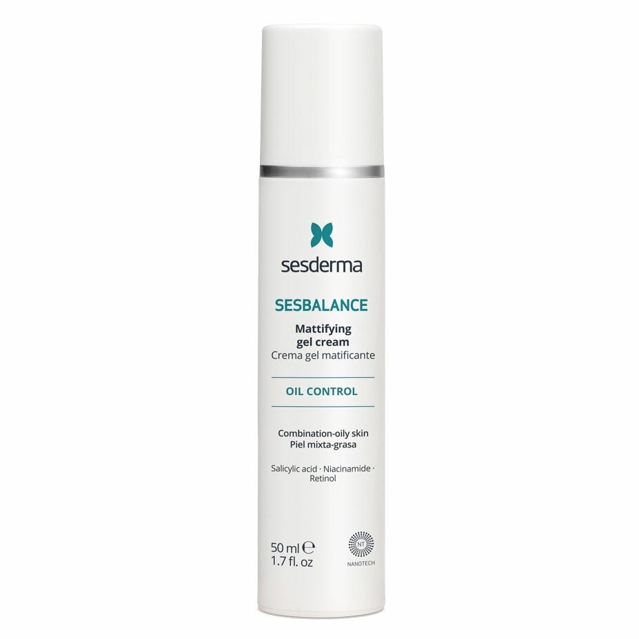 Крем Sesderma Sesbalance Sesbalance Mattifying Gel Cream, Гель-крем себорегулирующий, 50 мл