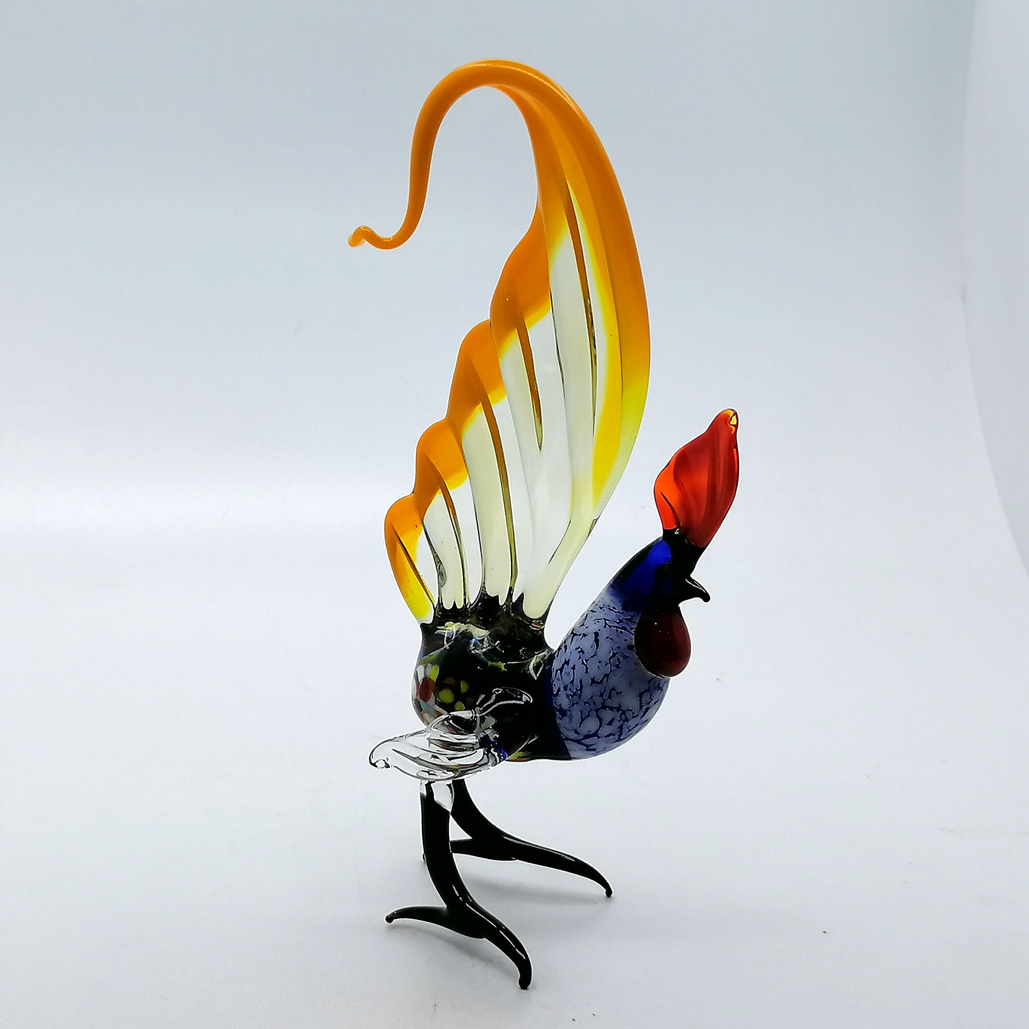 Фигурка из стекла "Петух"