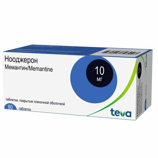 Нооджерон таблетки п/о плен. 10мг 90шт