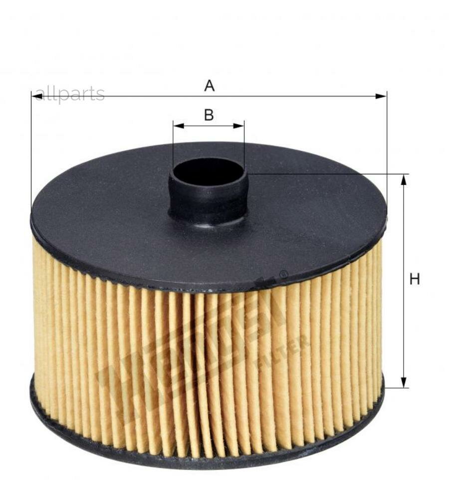 HENGST FILTER E823HD263 Hengst Фильтр масляный (HU 10 002 z) E823H D263