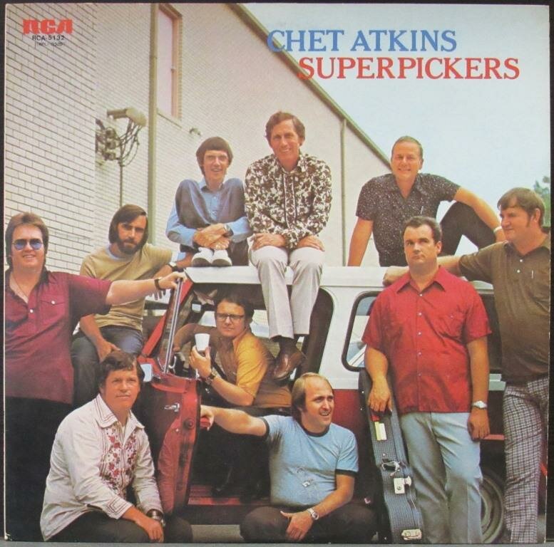 Atkins Chet "Виниловая пластинка Atkins Chet Superpickers"