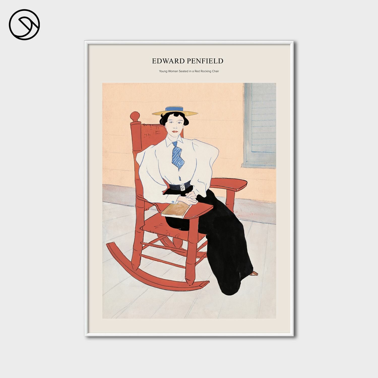 Постер в раме 50х70 Postermarkt, Edward Penfield