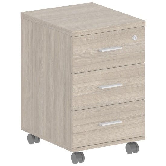 Тумба Norden мобильная с 3 ящ. 404х460х619, с замком