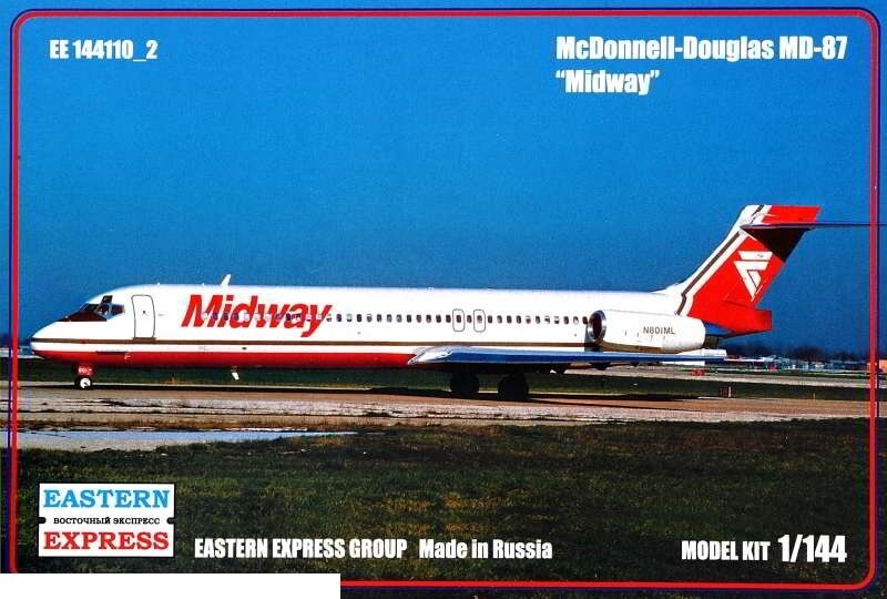 ЕЕ144110_2 Авиалайнер MD-87 Midway