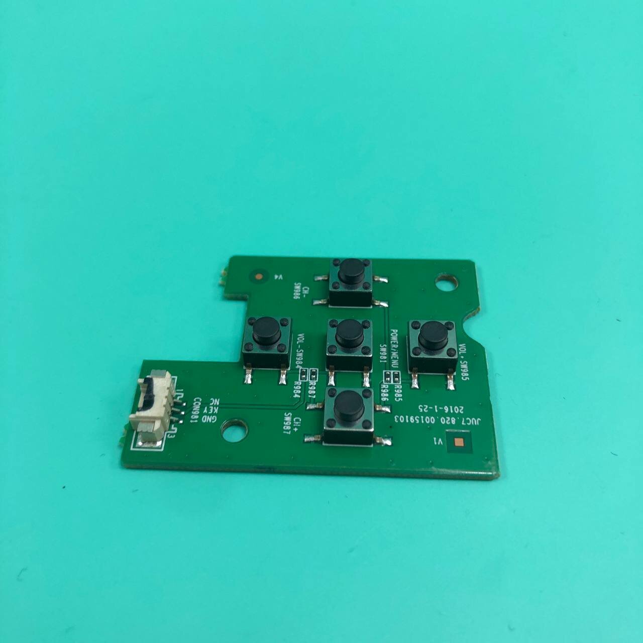 Плата с кнопкой включения LE-6010A DEXP H32D7100C