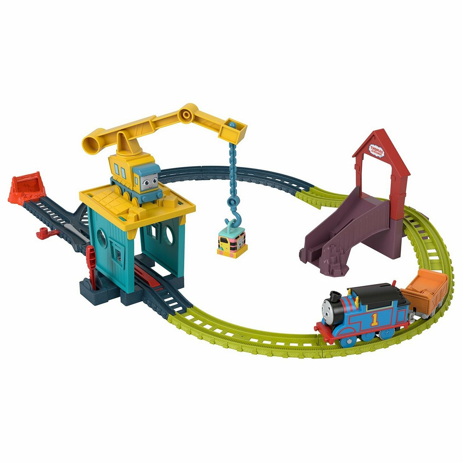 Thomas and Friends Железная дорога Томас и его друзья Карли и Сэнди, HDY58