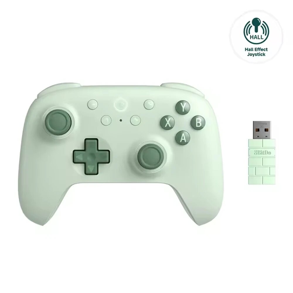 8BitDo Ultimate 2C геймпад зеленый