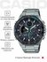 Наручные часы CASIO Edifice, черный/серебряный