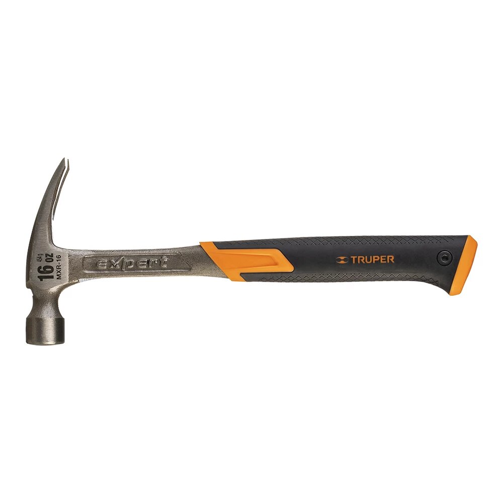 Молоток-гвоздодер цельнометаллический Truper 450 г двухкомпонентная ручка (17857) Truper 17857