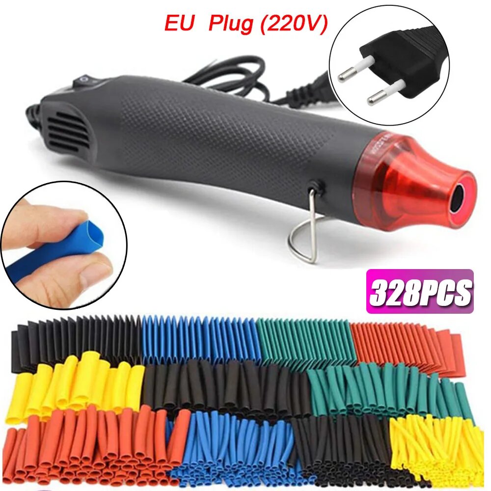 Термоусадочные трубки Best Heat Shrink Tube 328 шт.