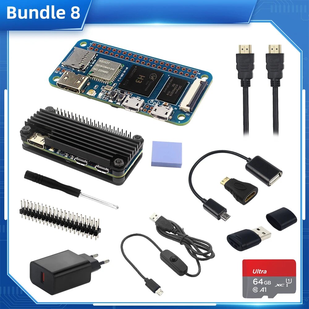 Banana Pi M2 Zero Bundle 8 Комплект