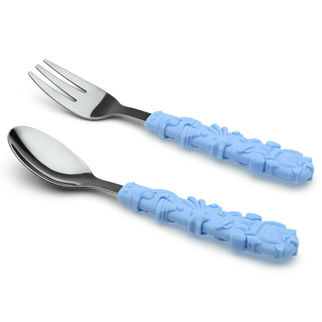 APOLLO genio Uni набор столовых приборов 2 предмета из нержавеющей стали и силикона 1шт