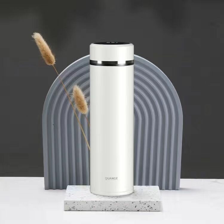 Xiaomi Умная изоляционная кружка для чая Youpin QUANGE H8133, отображение температуры в одно касание, разделение чая из нержавеющей стали 316, сохранение холода и горячего