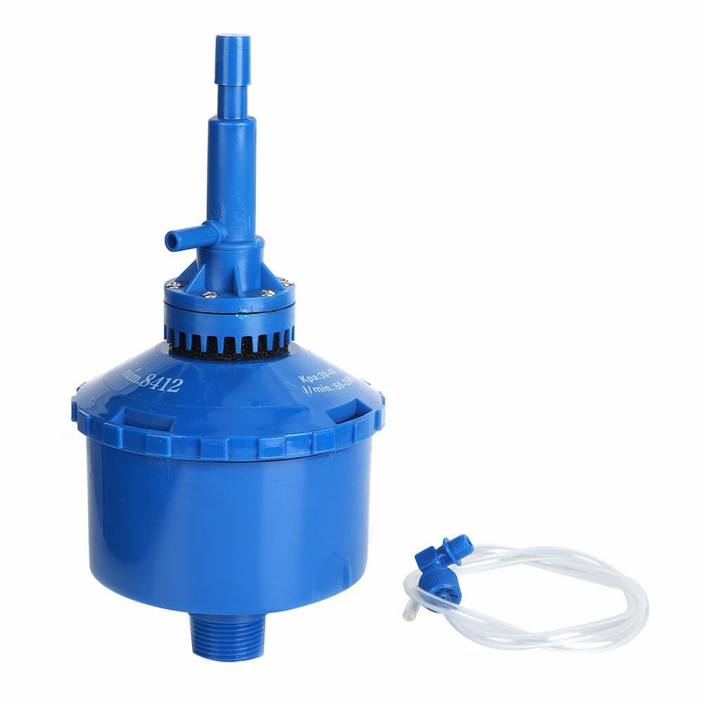 HL MP44 3500л Vacuum Regulating Valve Для Доильной Машины, диапазон давления 30-60KPa, подходит для ослов, овец, коров и лошадей, материал - пластик