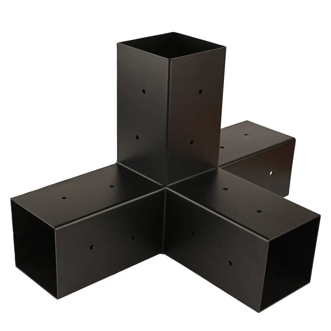 Коннектор бруса 4 гнезда 100x100 мм