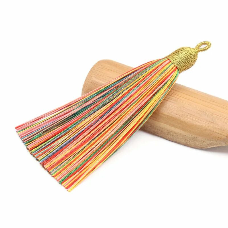 Шелковые бахромы с кисточками 2-10 шт, 85 мм 85mm 2PCS-LOT, Multicolor