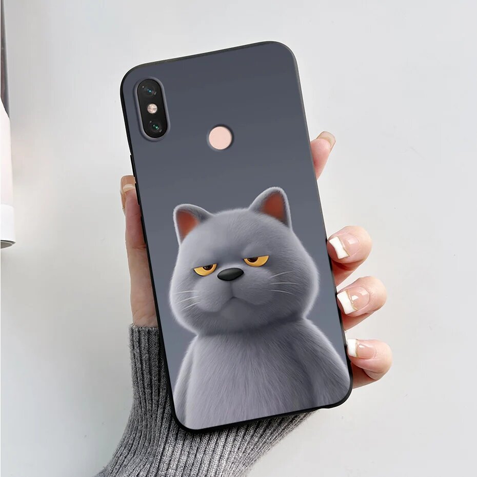 Чехол на Xiaomi Mi Max 3, серый, K49