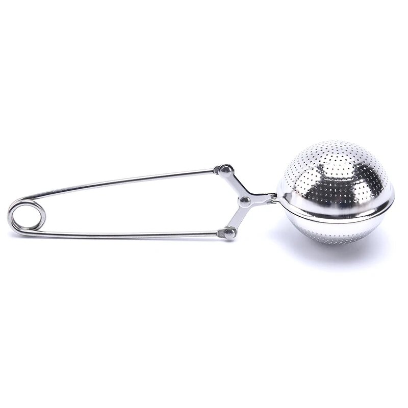 Сферический чайный шарик из нержавеющей стали, Silver