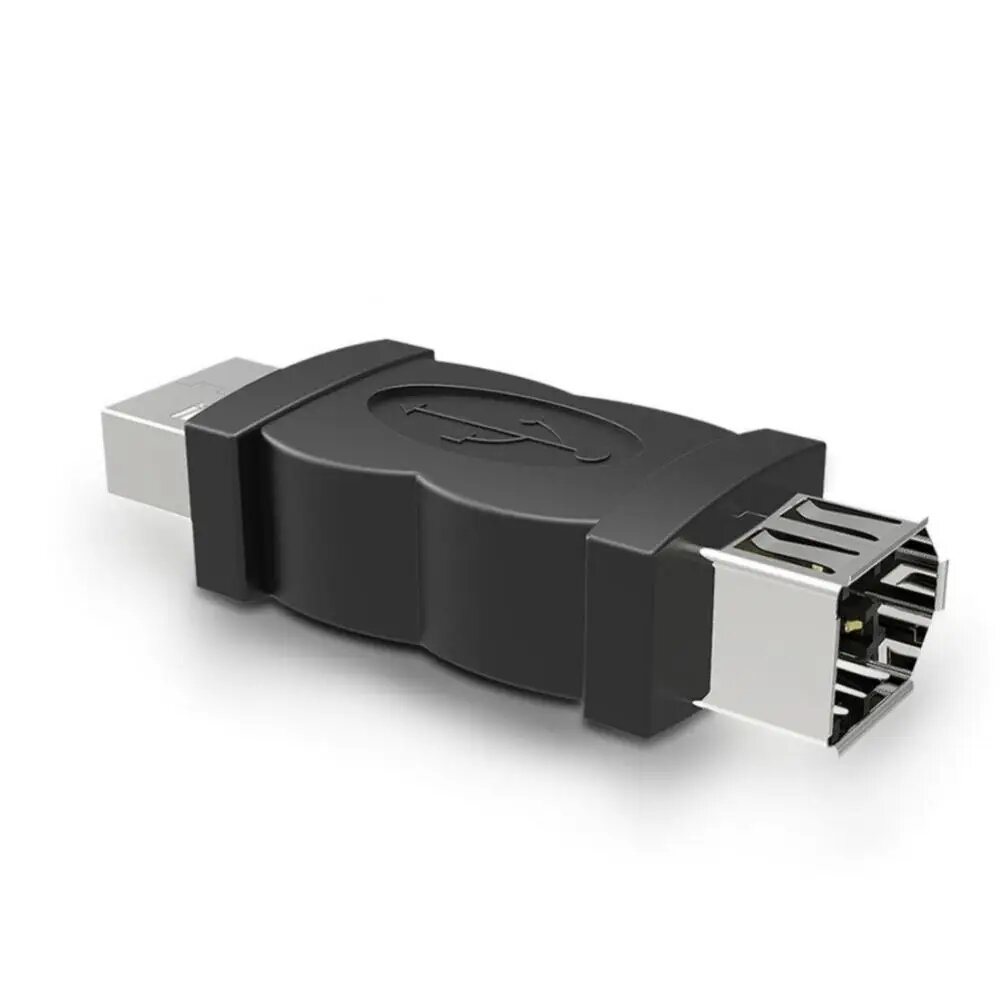 FireWire IEEE 1394 6-контактный переходник мама-USB 2.0 тип A папа портативный конвертер 2020