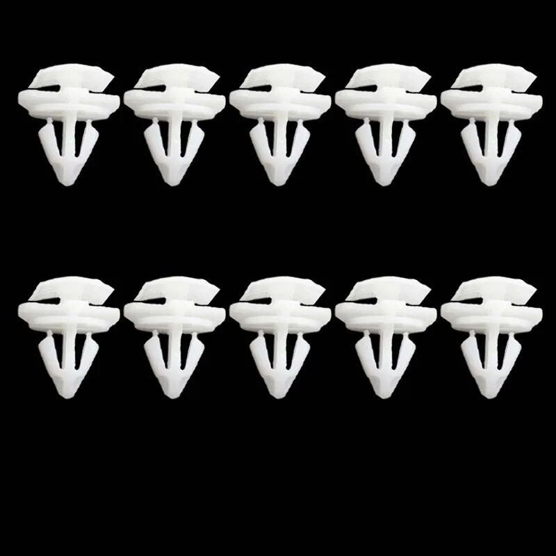 Клипсы для отделки панели двери автомобиля, зажим для формирования порога для Skoda Kodiaq 2010-2018 Yeti 2010-2018 Rapid 2013-2018 10X