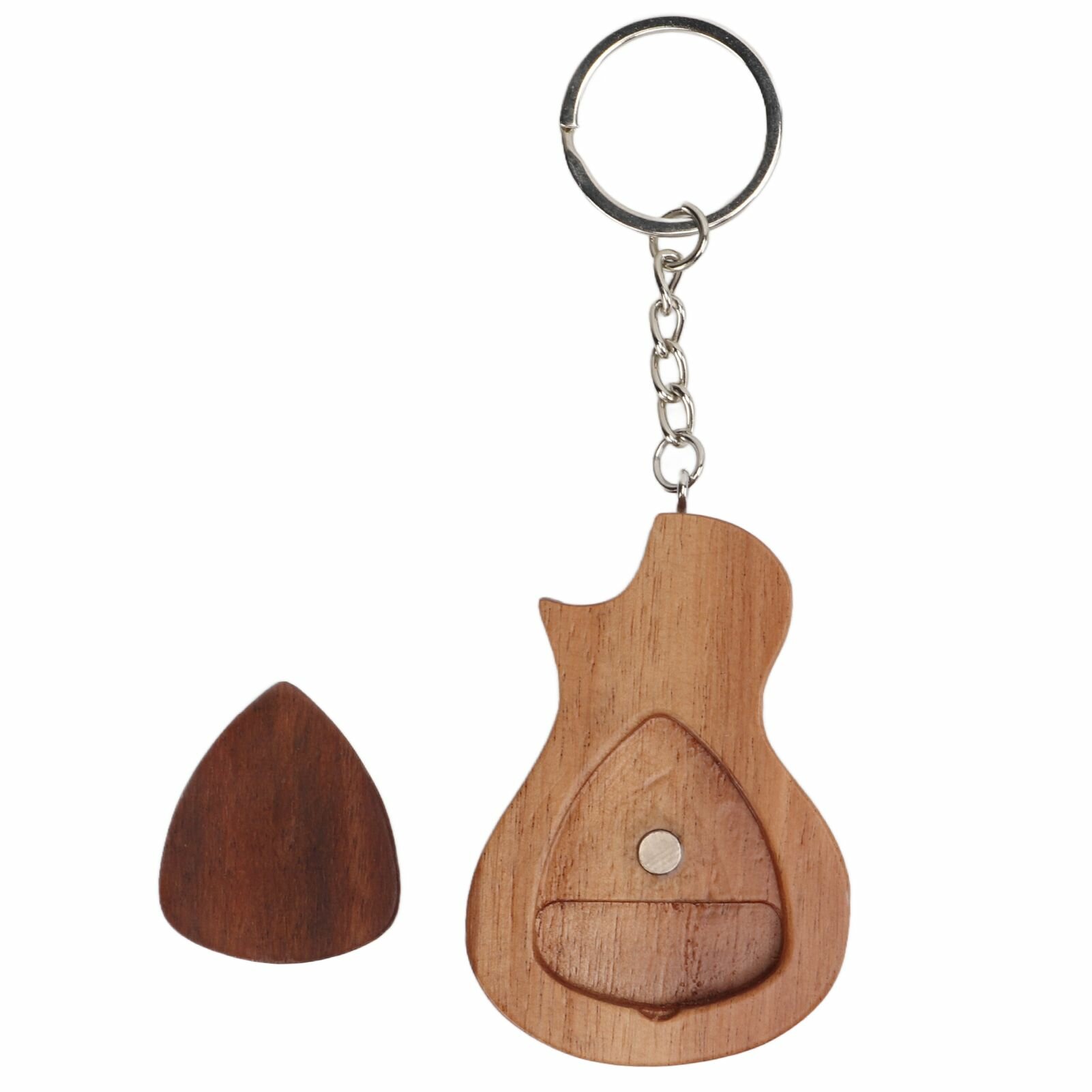 Набор медиаторов для гитары, деревянные медиаторы ручной работы из 6-12 штук, чехол-держатель, брелок, подарок для музыкантов, ящик для хранения инструментов