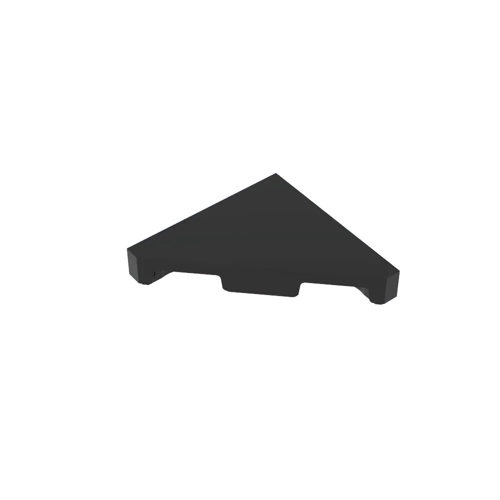 Gobricks пластиковые блоки для сборки 18+, Черный (080)