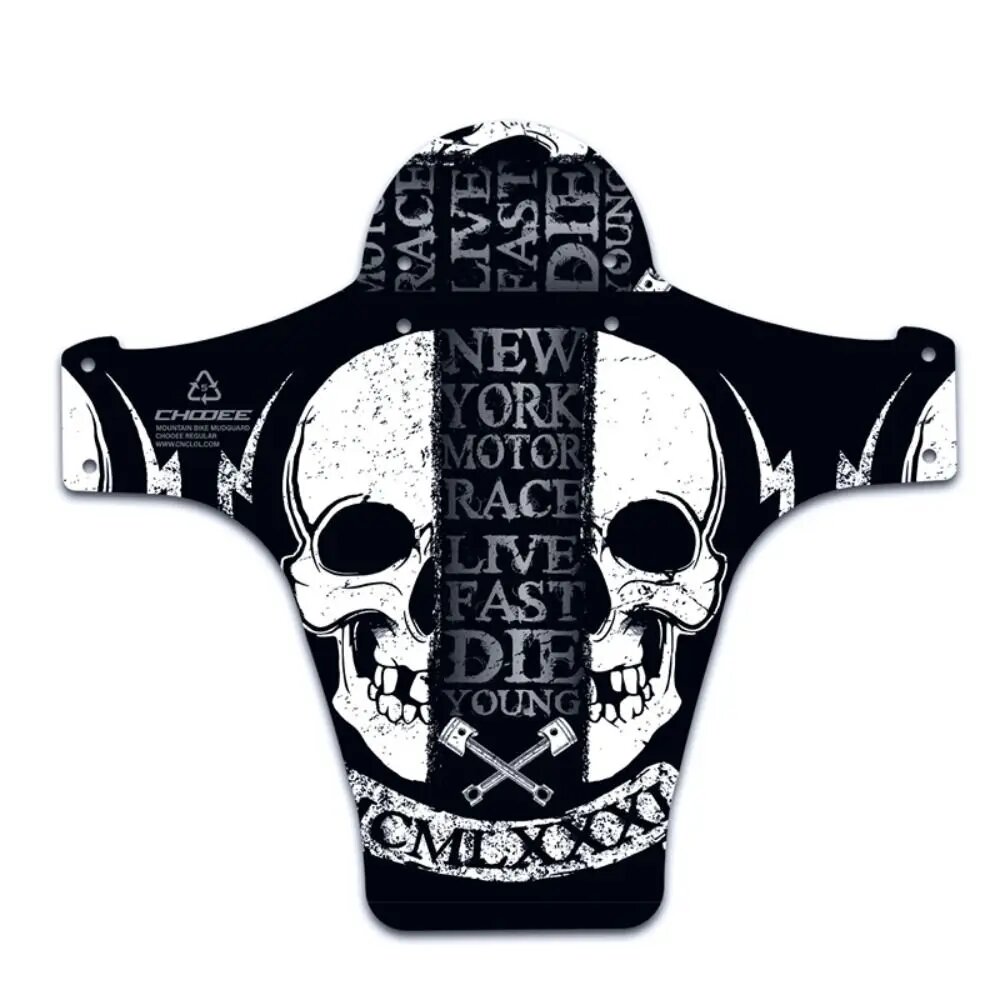 Велосипедные крылья из полипропилена A Front Mudguard