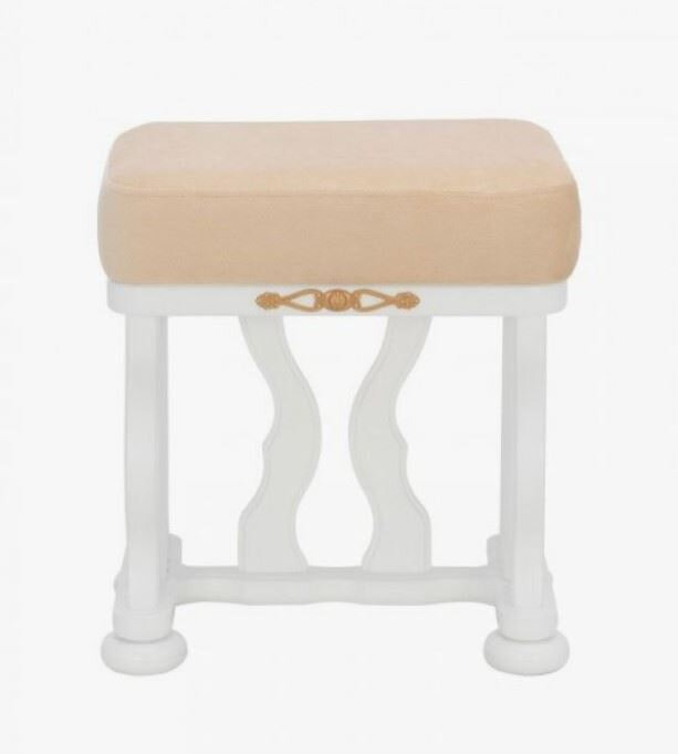 Банкетка Джульетта (Молочный дуб/ткань Verona Vanilla) Вис