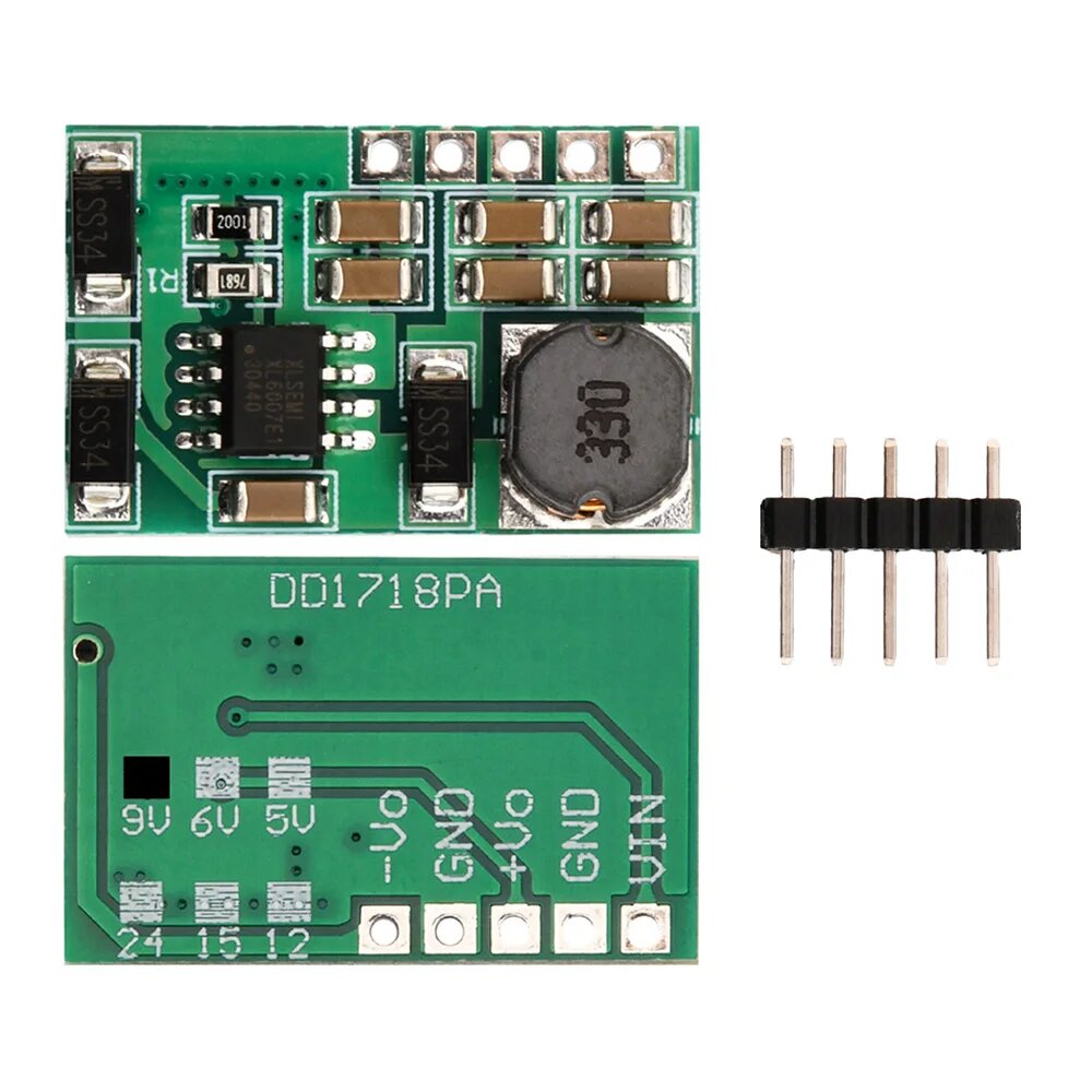 Повышающий преобразователь DC 3-18V в 9V, Aideepen DD1718PA