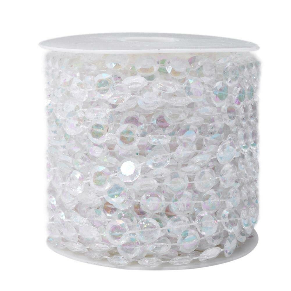 Штора из пластиковых кристаллов 20 м для интерьера