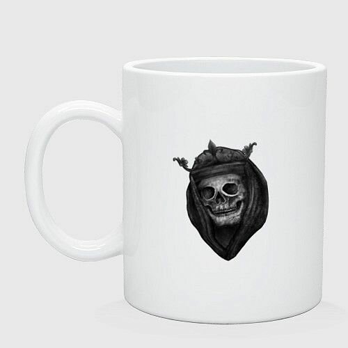 Череп с короной Керамическая кружка