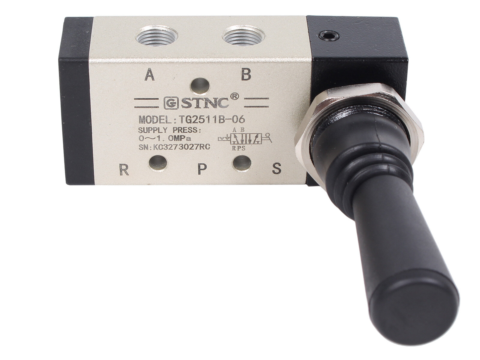 Пневмораспределитель с ручным управлением TG2511B-06