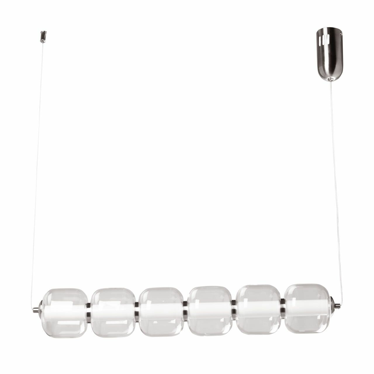 Светильник потолочный, люстра светодиодная De City Мадлен 424018601, 12W LED 3000К, хром