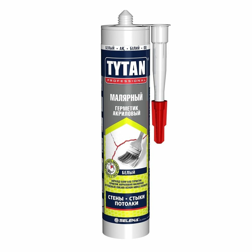 Герметик акриловый Tytan Professional белый (280мл)