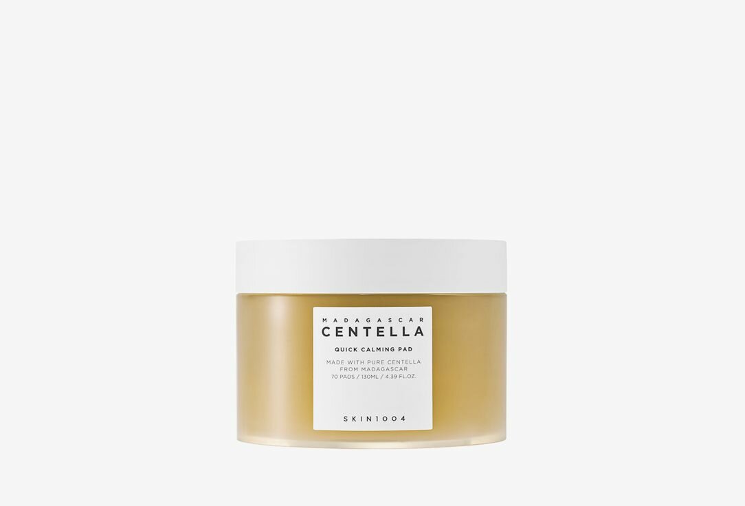 Пэды на основе мадагаскарской центеллы SKIN 1004 MADAGASCAR CENTELLA QUICK CALMING PAD